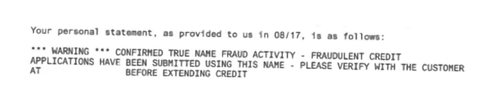 Fraud Alerts | The Credit Game